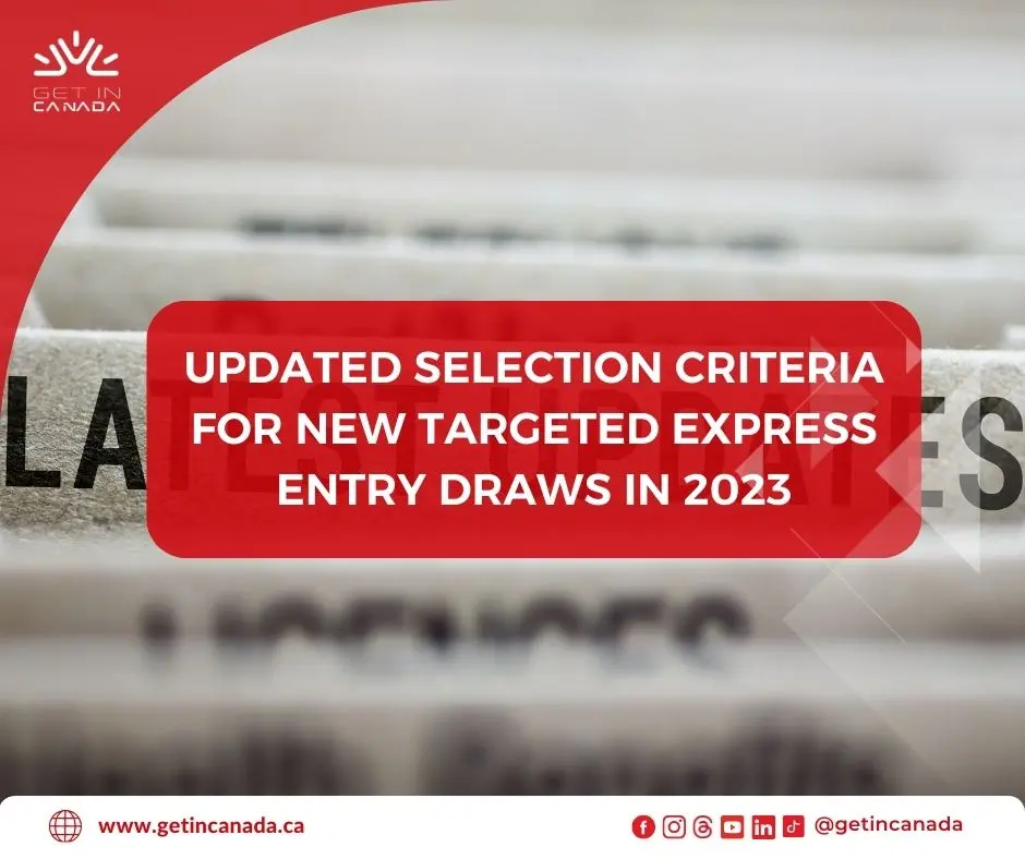 Targeted Express Entry Draws Criteria in 2023 | Get In Canada