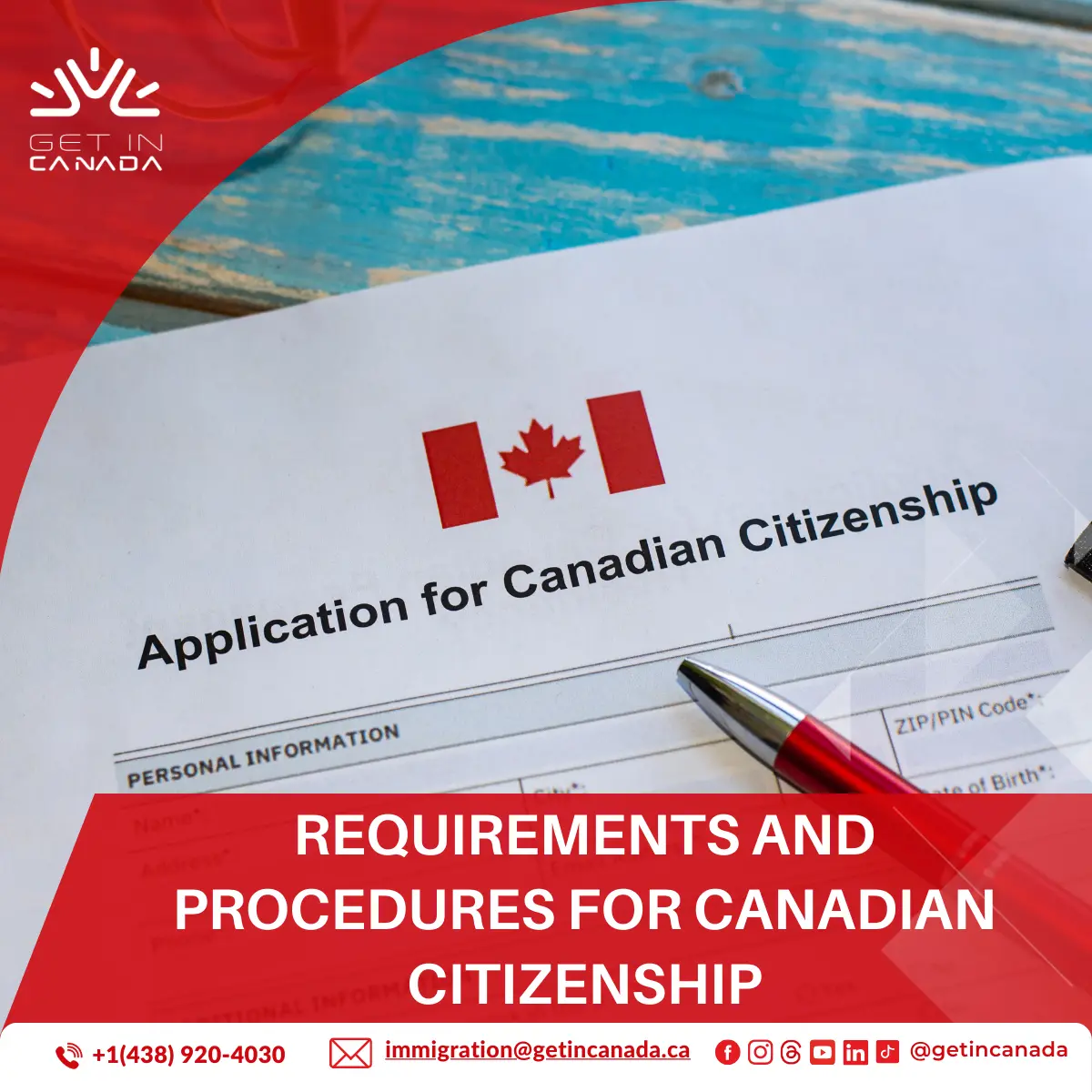 Requirements and Procedures for Canadian Citizenship | Get In Canada