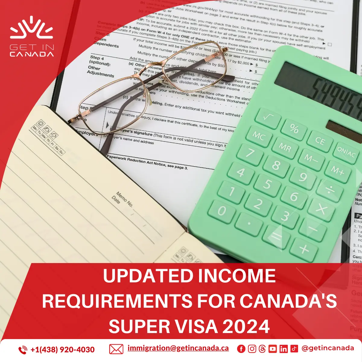 Income requirements for Super Visa 2024 | Get In Canada