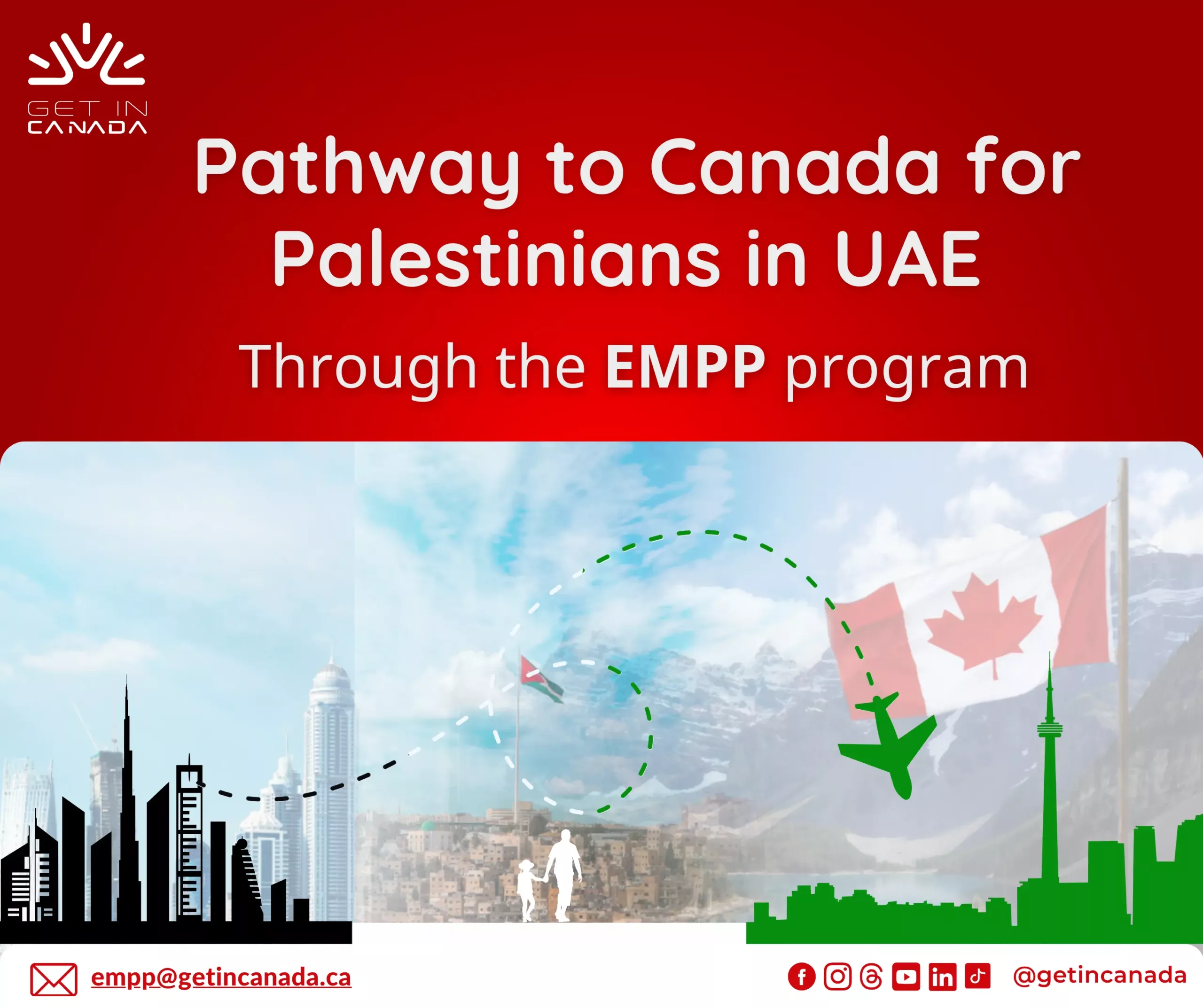 Canada PR in 180 Days: EMPP for Palestinians in UAE | Get In Canada